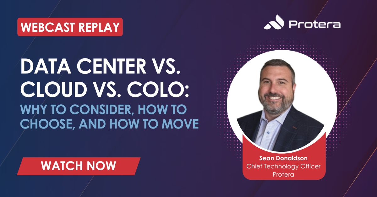 Webinar replay Oct 2024 - Data Center vs. Cloud vs. Colo